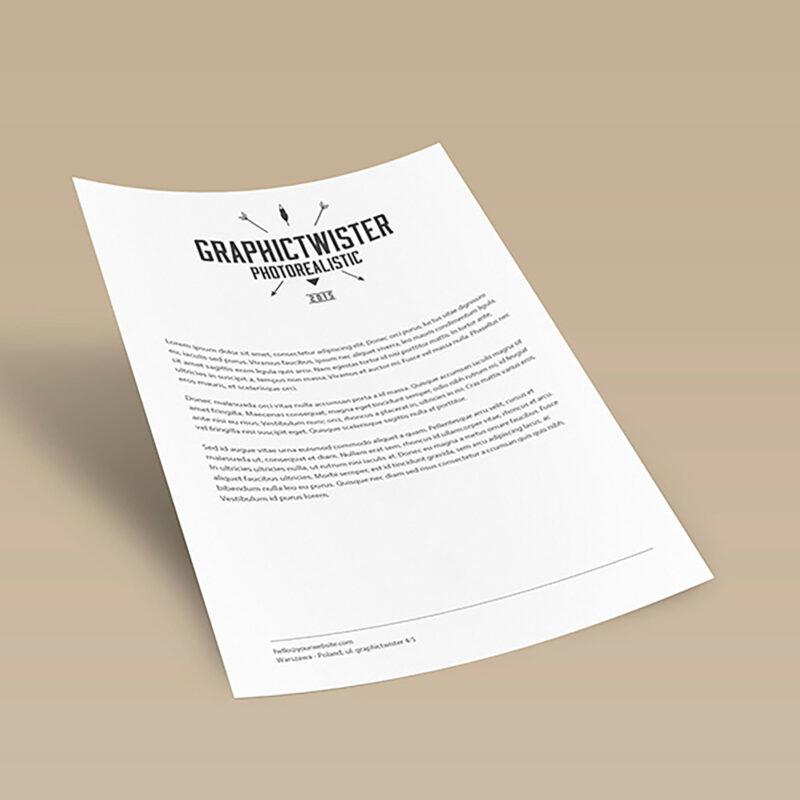 Digital Letterhead & Envelope combo